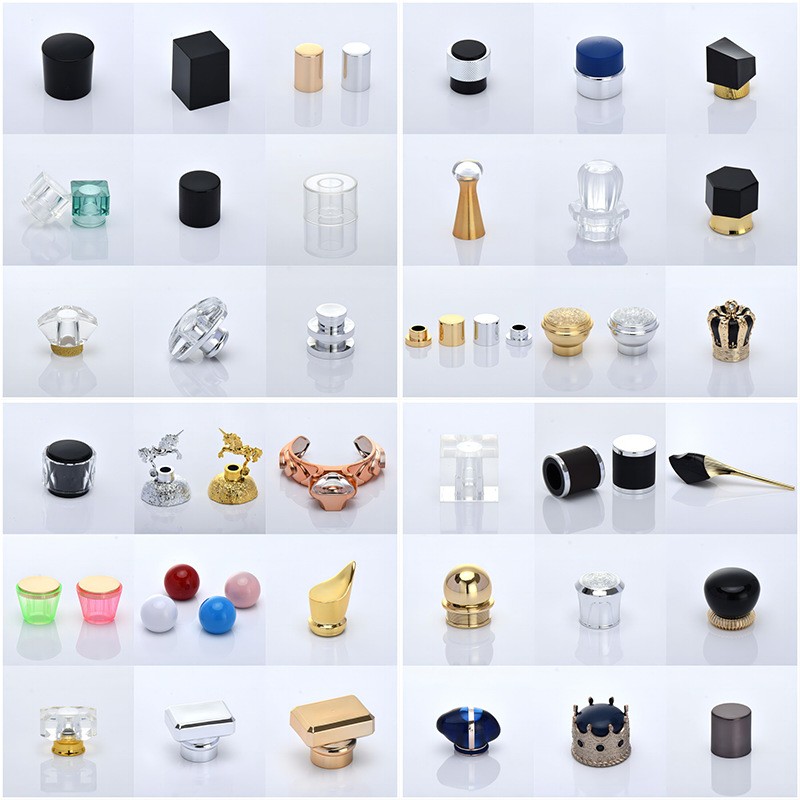 Decoration of Glass Perfume Bottle Caps